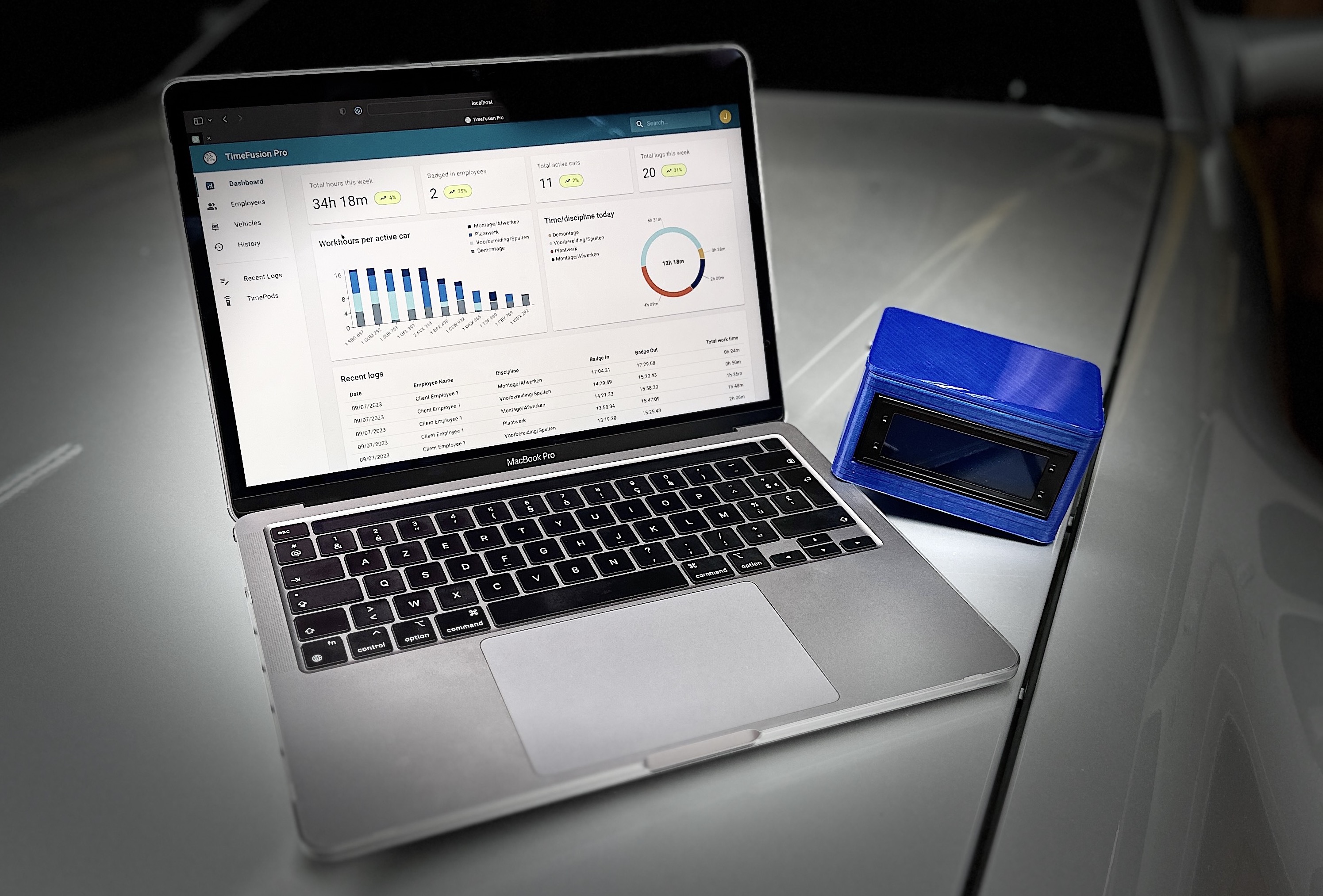 TimeFusion - Driving success with AI-driven time management